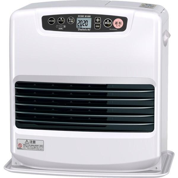 FW-4225NC DAINICHI ムーンホワイト [石油ファンヒーター (木造11畳/コンクリ15畳まで)]