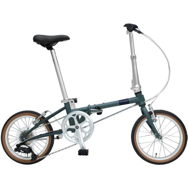 Boardwalk 16 フォールディングバイク Matt Grayish Green DAHON INTERNATIONAL [折り畳み自転車 16インチ 7段変速]