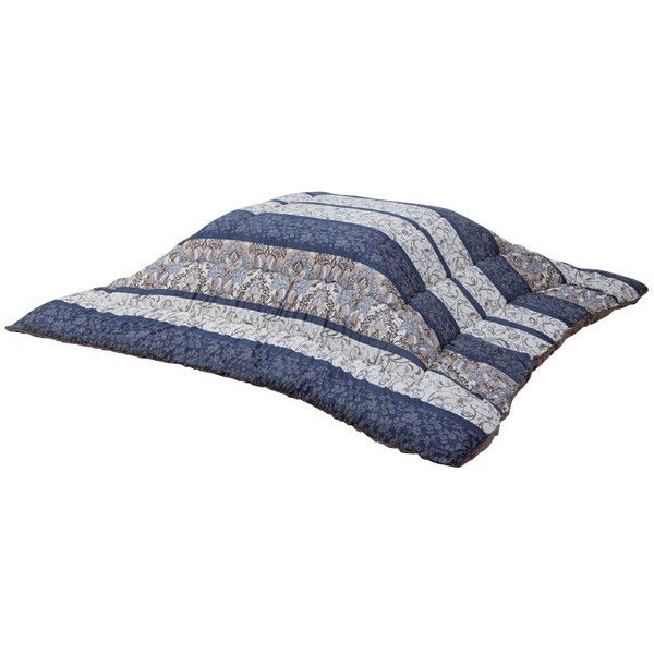 こたつ 布団 こたつ掛布団「ヴィオラ」 ネイビー 205×285cm 裏面起毛加工 (a2623910) ファミリー・ライフ メーカー直送