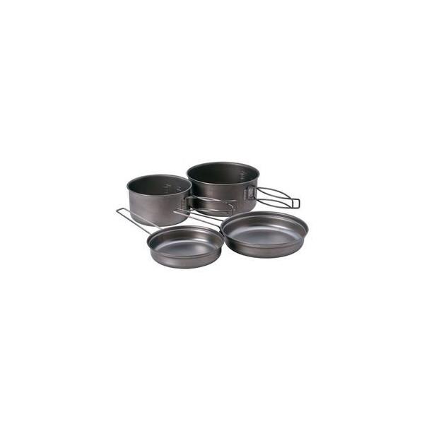 スノーピーク チタンパーソナルクッカーセット アウトドア キャンプ 2人用 3人用 チタン 調理 炊飯 煮込み SCS008T SCS-020T