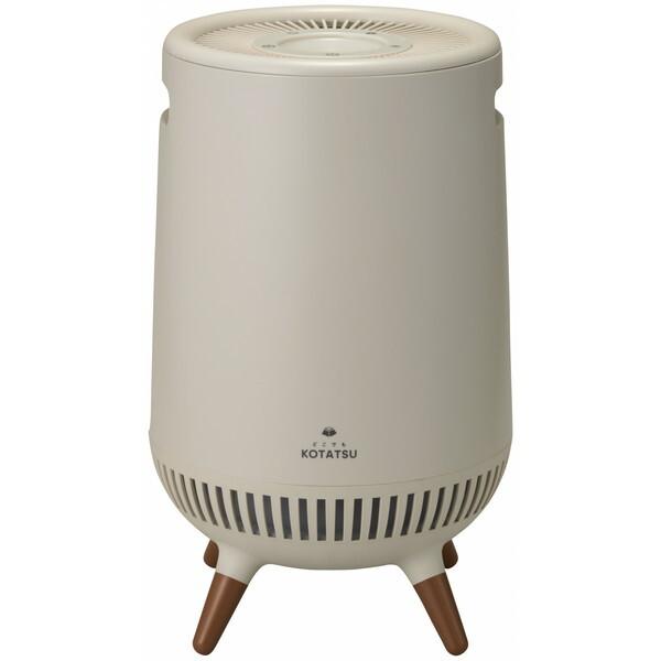 セラミックヒーター 暖房 暖かい ADK-365R(IV) アイボリー どこでもこたつ 360°セラミックヒーター