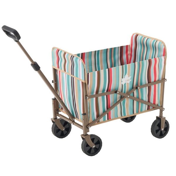 丸洗いバッグインキャリーカート(ブルーストライプ) No.84720746 LOGOS