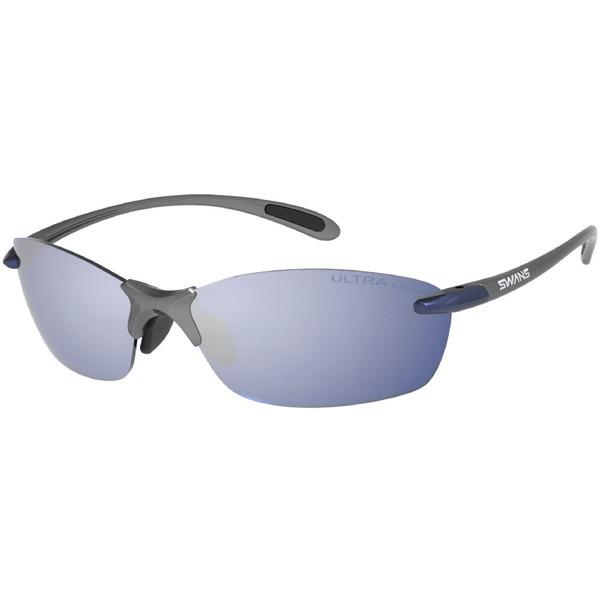 SALF0767 BLGM サングラス Airless Leaf fit マットガンメタリック/ダークガンメタリックブルー SWANS