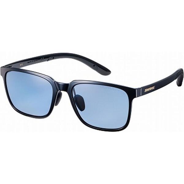 ER30167 BK サングラス ER3-0167 偏光ULTRAアイスブルー(両面マルチ) グロスブラック/マットブラック SWANS