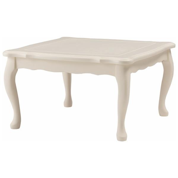 こたつ こたつテーブル 東谷 KT-411WH ホワイト (70×70cm) メーカー直送