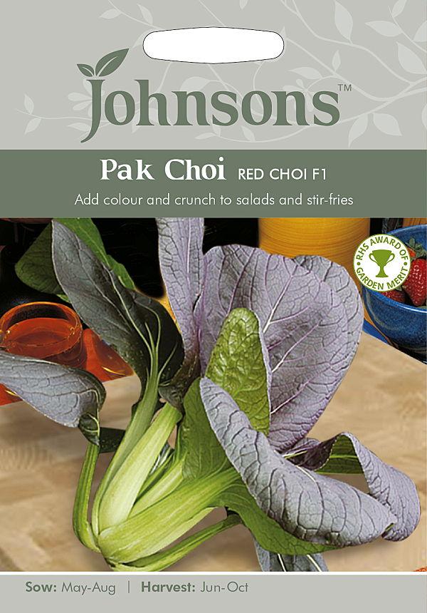 【種子】Johnsons Seeds Pak Choi Red Choi F1 パク・チョイ レッド・チョイ・F1 ジョンソンズシードの通販は ...