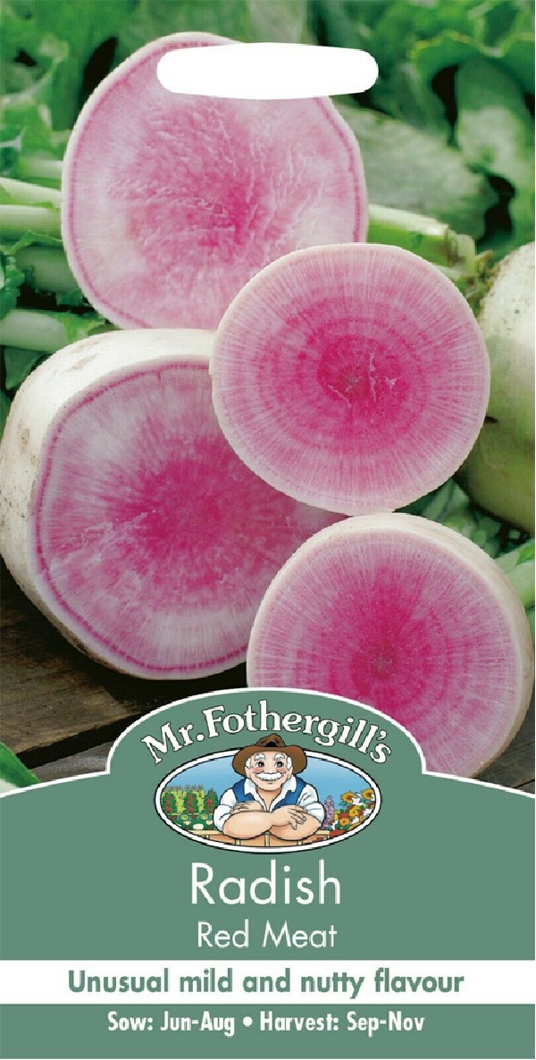 【種子】Mr.Fothergills Seeds Radish Red Meat ラディッシュ レッド ミート ミスター フォザーギルズシード ...