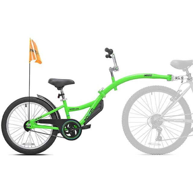 補助自転車 ポタリング 20インチ ケント ウィライド コパイロット グリーン トレーラーサイクル タンデムバイク 6歳から KENT Weeride