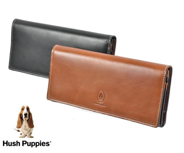 送料無料  北海道 沖縄除く  Hush Puppies  ハッシュパピー  マゴ 二つ折り長財布　長束