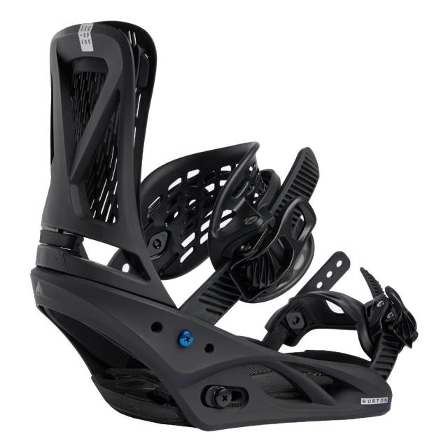 24-25 バートン スノーボード ビンディング レディース Burton エスカペイド Re:Flex バインディング Mサイズ ブラック 10543109002-M