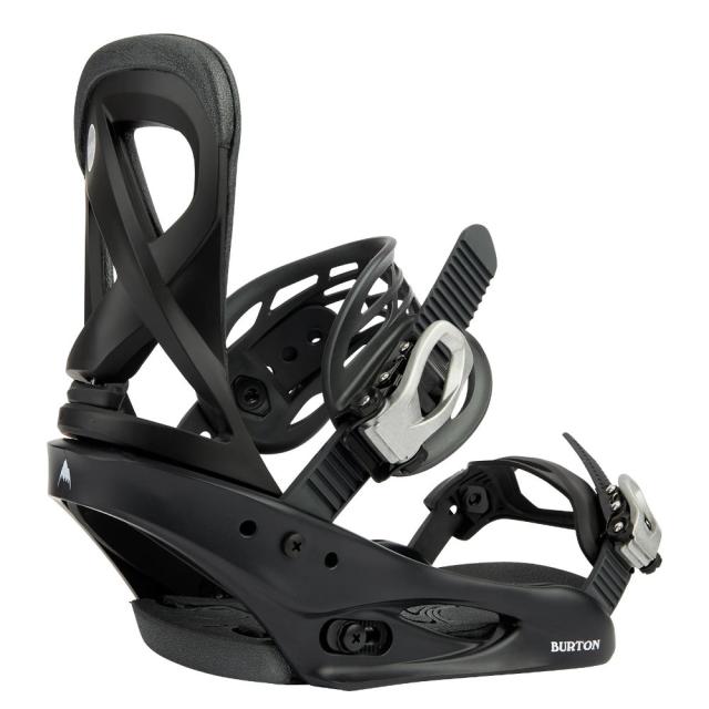 24-25 バートン スノーボード ビンディング レディース Burton スクライブ Re:Flex バインディング Mサイズ ブラック 10552108001-M