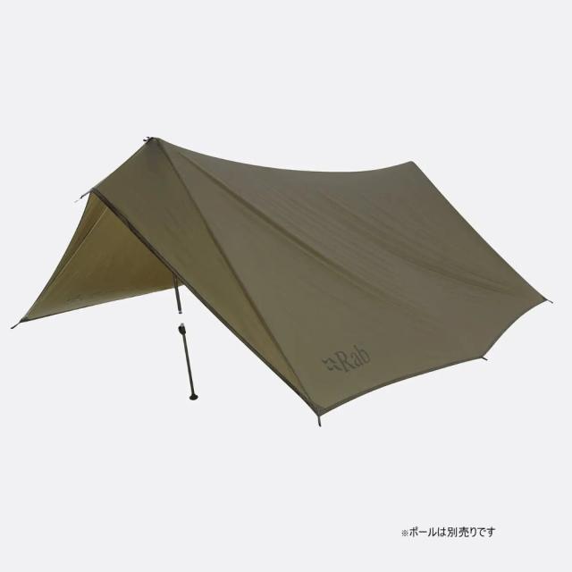 Rab ラブ SilTarp Plus Shelter シルタープ プラス シェルター MR72-OLV Rab アウトドア