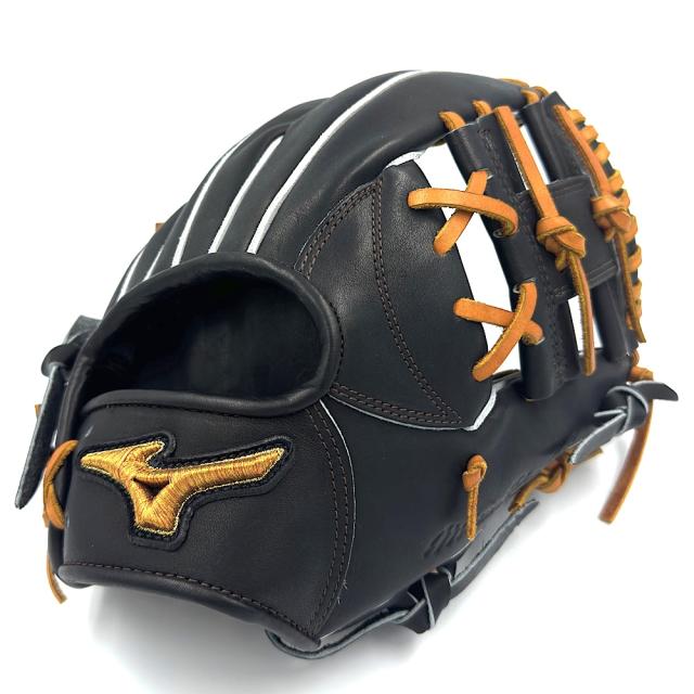 ミズノプロ 硬式グローブ ミズノプロクラシック 内野手用 右投げ 硬式野球 ブラック×コルク 硬式野球 1AJGH31113-0949