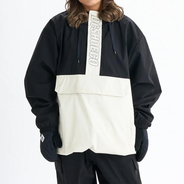 24-25 DC ディーシー シューズ スノーボードウェア ディーシー スノーアノラック ブラック DJK243932-BLK