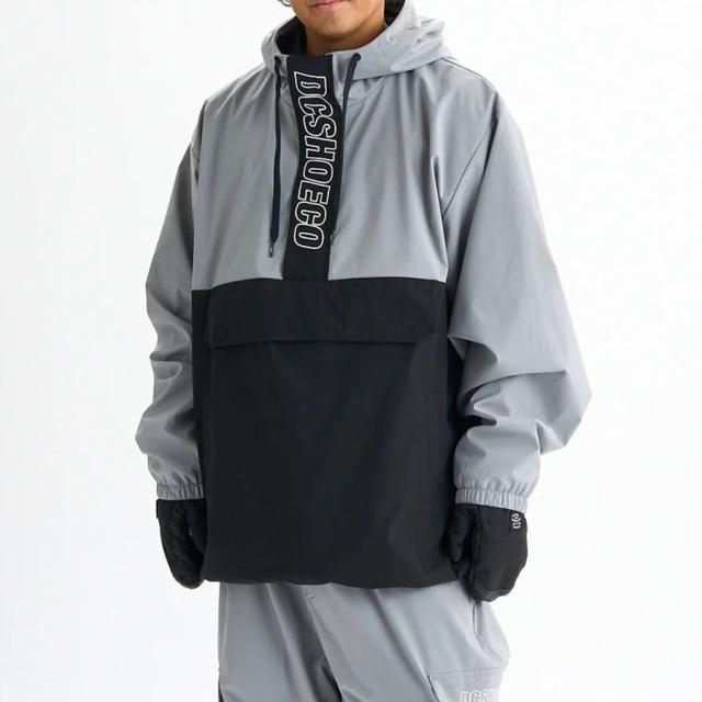 24-25 DC ディーシー シューズ スノーボードウェア ディーシー スノーアノラック グレー DJK243932-GRY