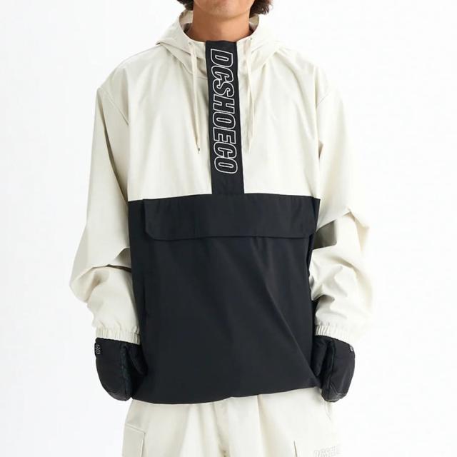 24-25 DC ディーシー シューズ スノーボードウェア ディーシー スノーアノラック ホワイト DJK243932-WHT