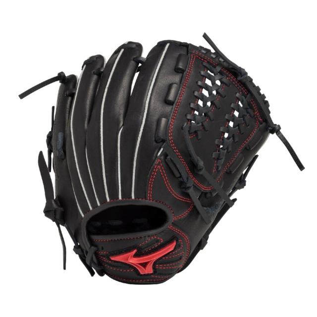 ミズノ 少年野球グローブ オールラウンド用 SSサイズ 右投げ ウィルドライブ レッド IBE 少年軟式グローブ ブラック ジュニア 小学生 1AJGY32400-09