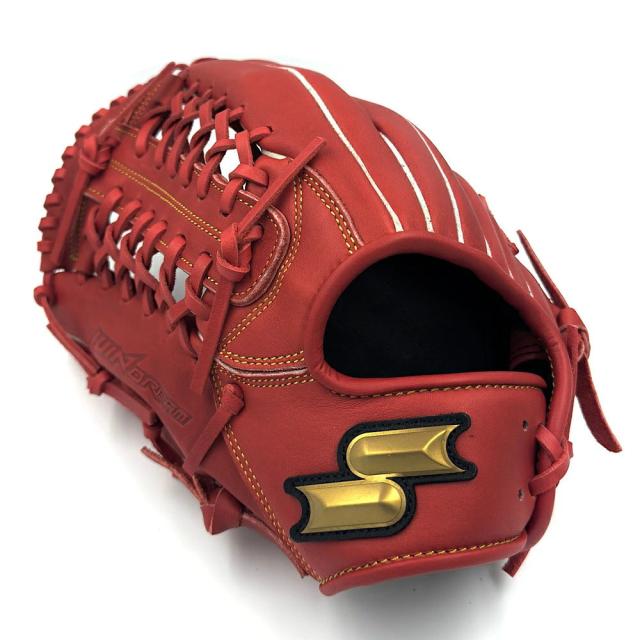 エスエスケイ 一般軟式グラブ オールラウンド用 ウインドリーム 左投げ Bオレンジ 軟式野球 グローブ WNG15024-32-R