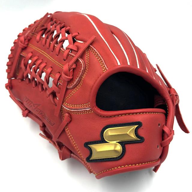 エスエスケイ 一般軟式グラブ 外野手用 ウインドリーム 左投げ Bオレンジ 軟式野球 グローブ WNG17524-32-R