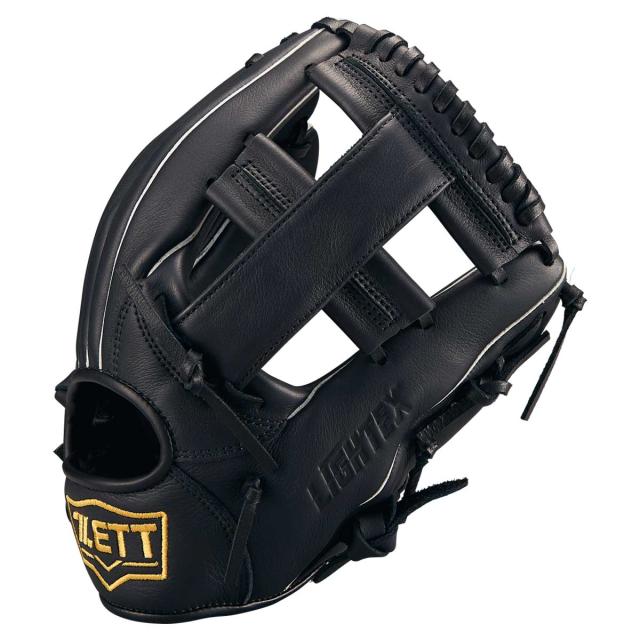 ゼット 軟式 ソフト兼用グラブ ライテックス オールラウンド用 右投げ ブラック 一般軟式野球グローブ BSGB3920L-1900-LH