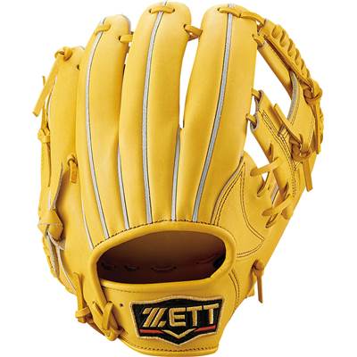 ゼット 硬式グローブ プロステイタス 二塁・遊撃手用 右投げ 硬式野球 トゥルーイエロー BPROG760