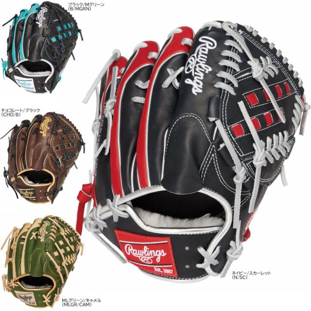 ローリングス 軟式グローブ 一般 投手用 HOH PRO エクセルウィザード #02 カラーズ 2025 軟式野球 GR5HW2CA15MG