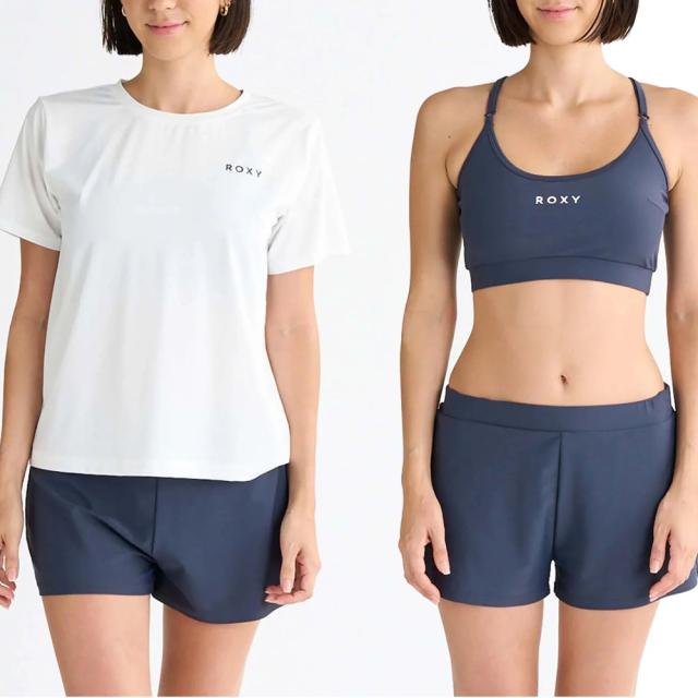 ROXY ロキシー ラッシュTシャツ付き 水着 レディース Roxy ROXY STEP RSW251002-NVY