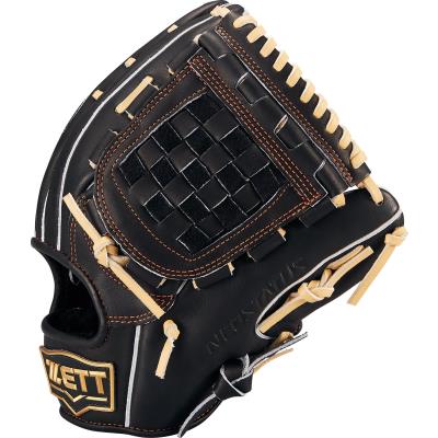 ゼット 一般軟式グラブ ネオステイタス 二塁・遊撃手用 右投げ 軟式野球グローブ ブラック/パステルブラウン BRGB31520N-1932-LH