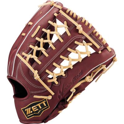 ゼット 一般軟式グラブ ウイニングロード オールラウンド用 右投げ 軟式野球グローブ チョコブラウン/パステルブラウン BRGB33540F-3732A-LH