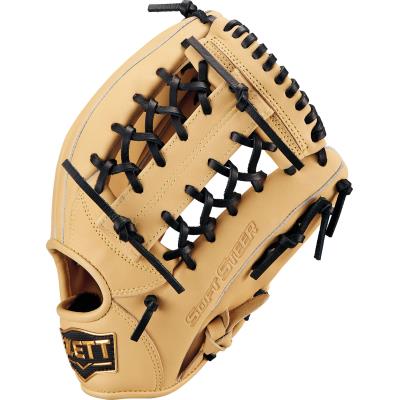 ゼット 一般軟式グラブ オールラウンド用 ソフトステア 右投げ 軟式野球グローブ パステルブラウン/ブラック BRGB35530F-3219-LH