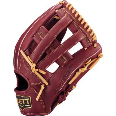 ゼット 一般軟式グラブ オールラウンド用 ソフトステア 右投げ 軟式野球グローブ ボルドーブラウン/パステルブラウン BRGB35540F-4032-LH