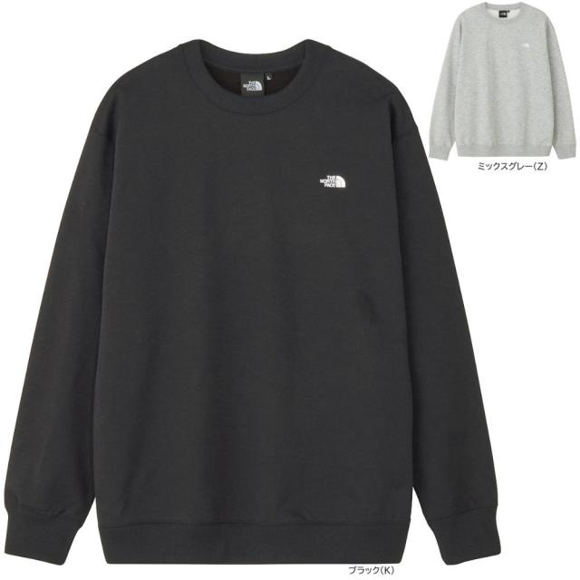 2025年秋新作 ザ・ノース・フェイス スウェット トレーナー メンズ スモールロゴヘザースウェットクルー NT62532