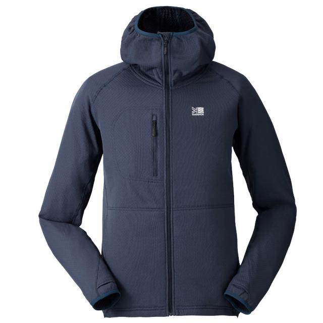 カリマー オクタ サーマルジップフーディ メンズ ミドルレイヤー ミッドナイト 101597-5040