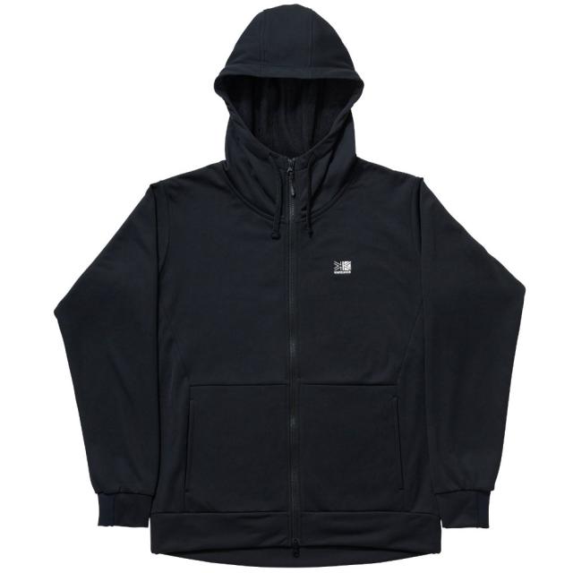 カリマー オクタ スウェットジップフーディ メンズ ブラック 101606-9000