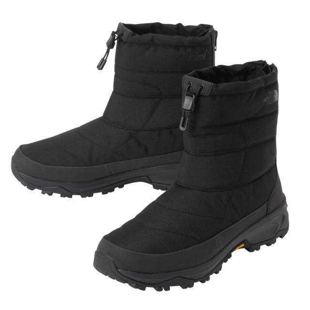 2025年秋冬 新作 ザ・ノース・フェイス ヌプシ ブーティ ウォータープルーフ バックジップ NF52577-KK