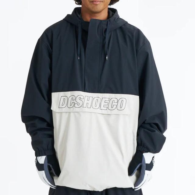 25-26 DC SHOES ディーシーシューズ スノーボードジャケット メンズ アノラック ブラック DJK253930-BLK