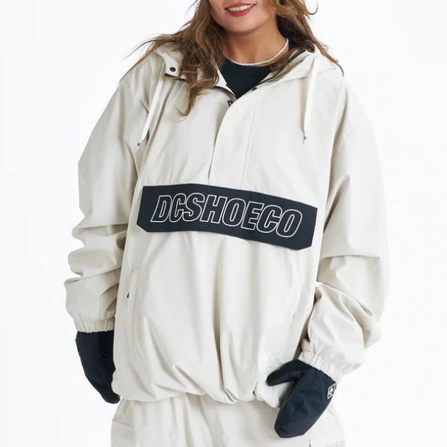 25-26 DC SHOES ディーシーシューズ スノーボードジャケット メンズ アノラック ホワイト DJK253930-WHT