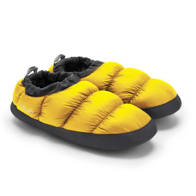 Rab ラブ ダウンスリッパ Down Hut Slipper メンズ レディース Dark Pollen QAJ03-DPL