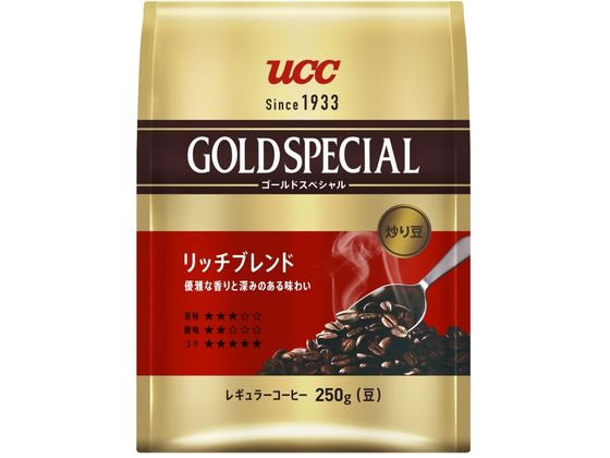 UCC ゴールドスペシャル 炒り豆 リッチブレンド 250gの通販はau PAY マーケット - ココデカウ au PAY マーケット店 | au PAY マーケット－通販サイト