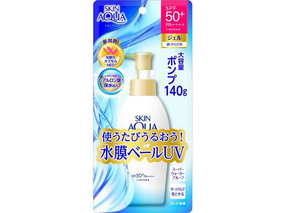 ロート製薬 スキンアクア スーパーモイスチャージェル ポンプ 140gの通販はau PAY マーケット - ココデカウ au PAY マーケット店 | au PAY マーケット－通販サイト