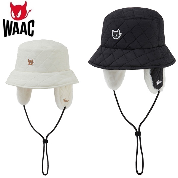 ワック ゴルフ ハット UNISEX イヤーフラップバケットハット メンズ レディース 2025年発売 WAAC 072254833