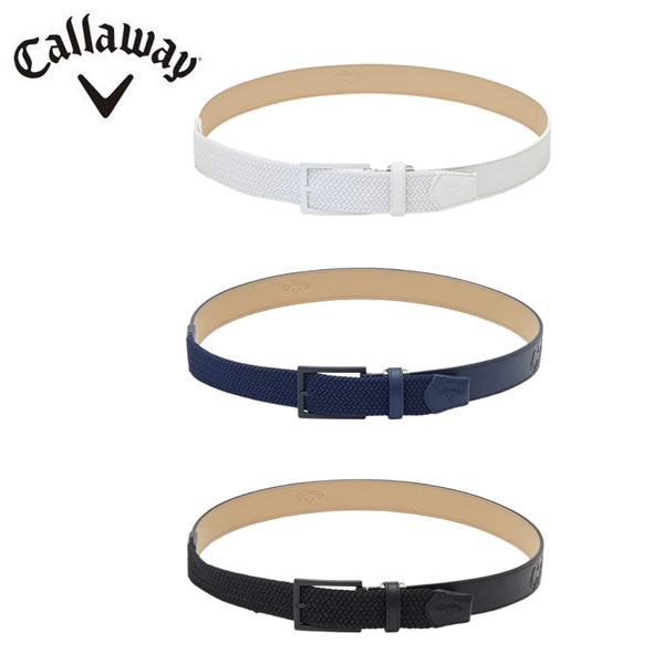 キャロウェイ ゴルフ ベルト ゴムメッシュベルト メンズ Callaway Golf C25192100【2025年春夏モデル】