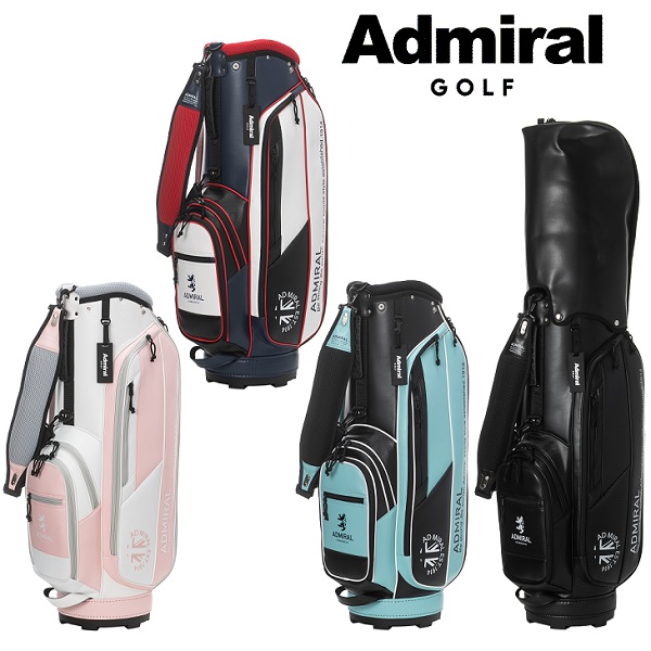 アドミラル ゴルフ キャディバッグ カートキャディバッグ ソフトフェイクレザー Admiral Golf ADMG5AC8