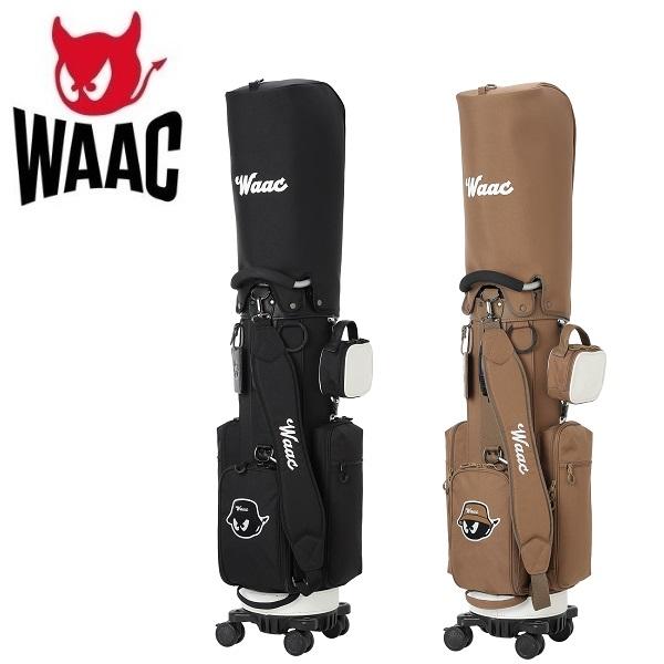 ワック ゴルフ キャディバッグ UNISEX CITY LINE ホイールキャディバッグ 2025年発売 WAAC 072254800