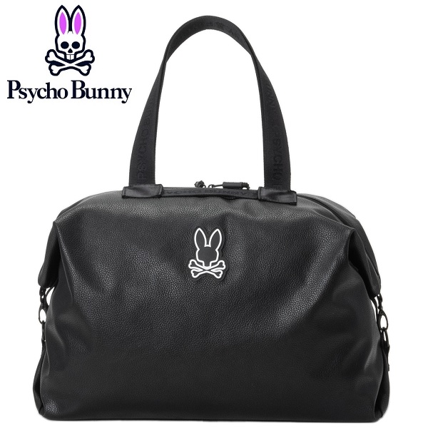 サイコバニー  ゴルフ ボストンバック MONOTONE EDITION Psycho Bunny PBMG5FB2