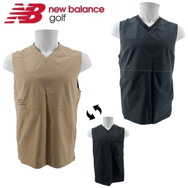 ニューバランス ゴルフ メンズ ベスト ハイブリッド リバーシブル ベスト New Balance Golf 012-1258101