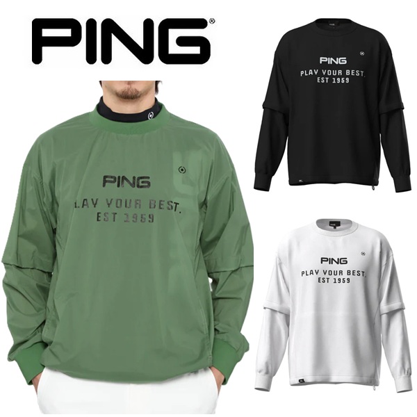 ピン ゴルフ メンズ ストレッチナイロンコーティング2WAYスニードジャック ＜PERFORMANCE＞   PING 621-5121201