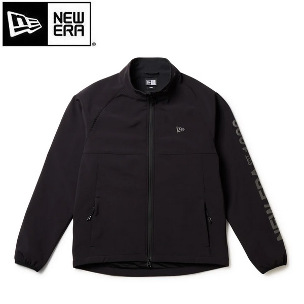 ニューエラ ゴルフ フルジップ シェルジャケット ブラック NEW ERA (14669885) 2025年秋冬モデル