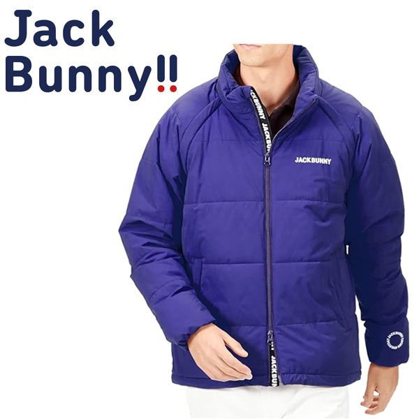 ジャックバニー ゴルフ メンズ ブルゾン フルジップ ストレッチ 2WAY 中綿 ブルゾン JACK BUNNY  262-2220003