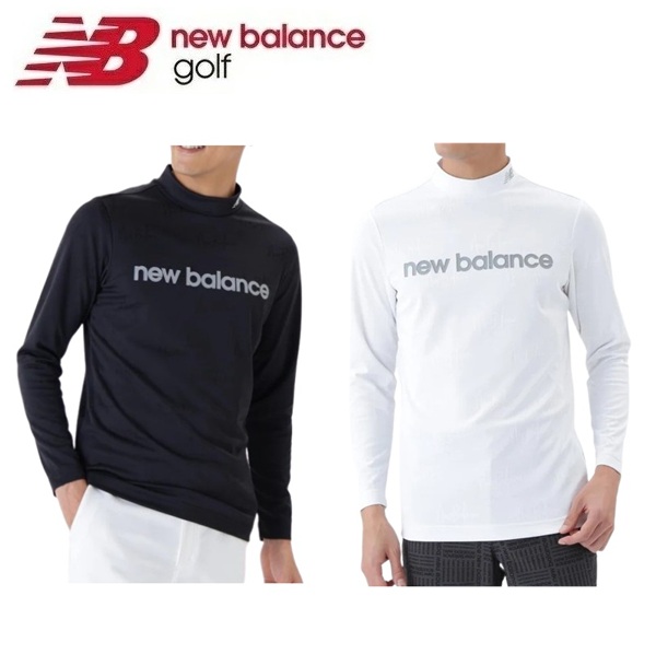 ニューバランス ゴルフ メンズ シャツ UV ストレッチ 長袖 モックネック プルオーバー New Balance Golf 012-5267003 2025年秋冬モデル